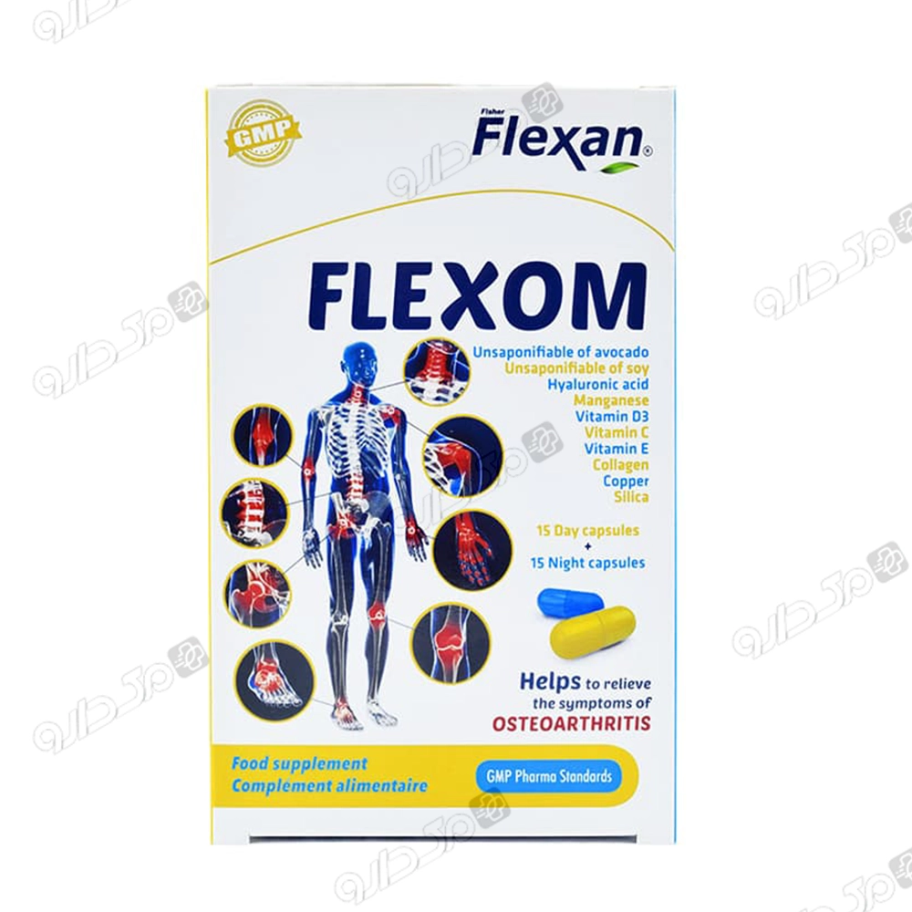 خرید کپسول فلکسوم جوینتس فیشر فلکسان 30 عددی